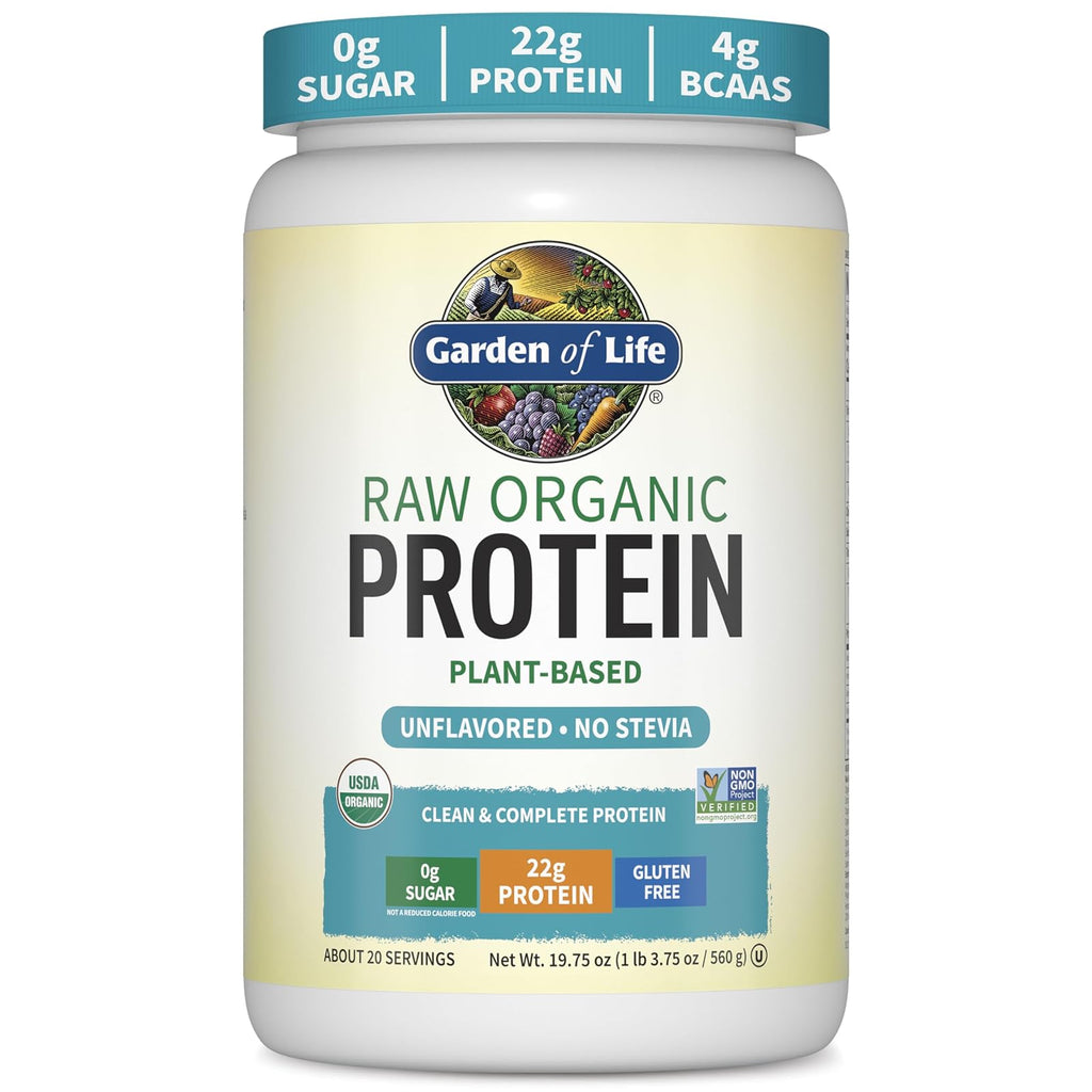 raw organic protein powder unflavored