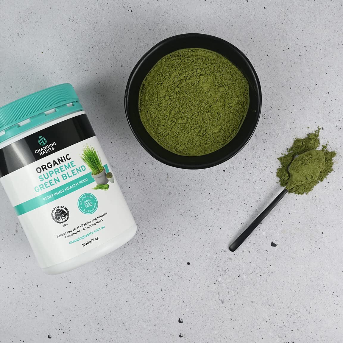 raw organic spirulina health boost