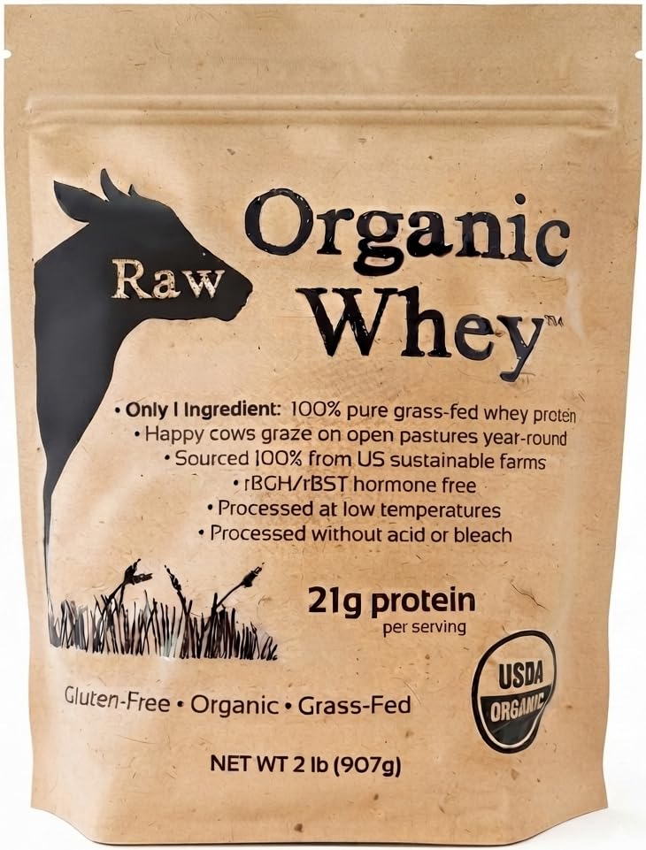 Raw Organic Whey Protein Powder for muscle gain
