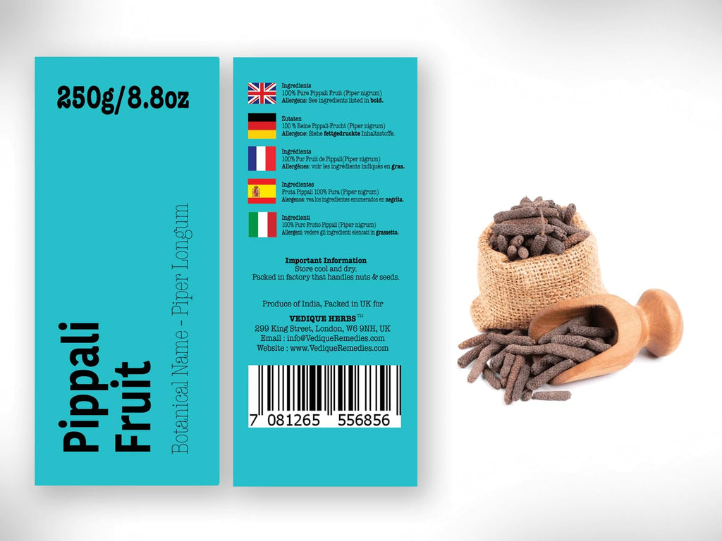 raw pippali spice for wellness