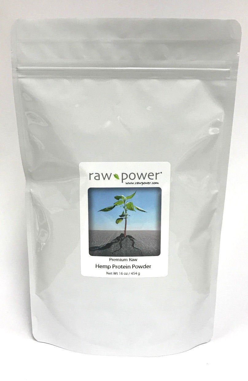 Raw Power Hemp Protein Powder for smoothies