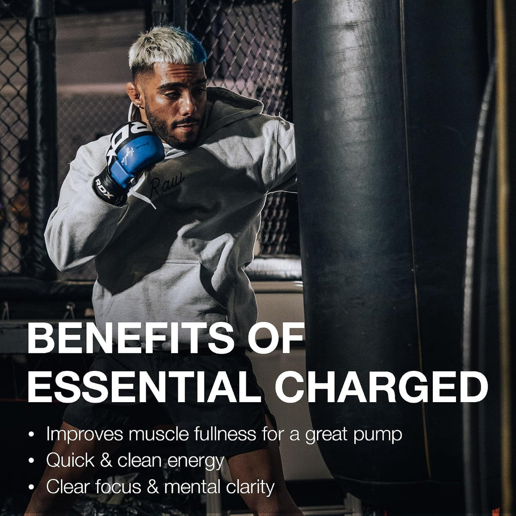RAW pre-workout for intense workouts