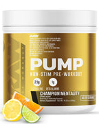 RAW Pump Stim Free Pre Workout energy boost