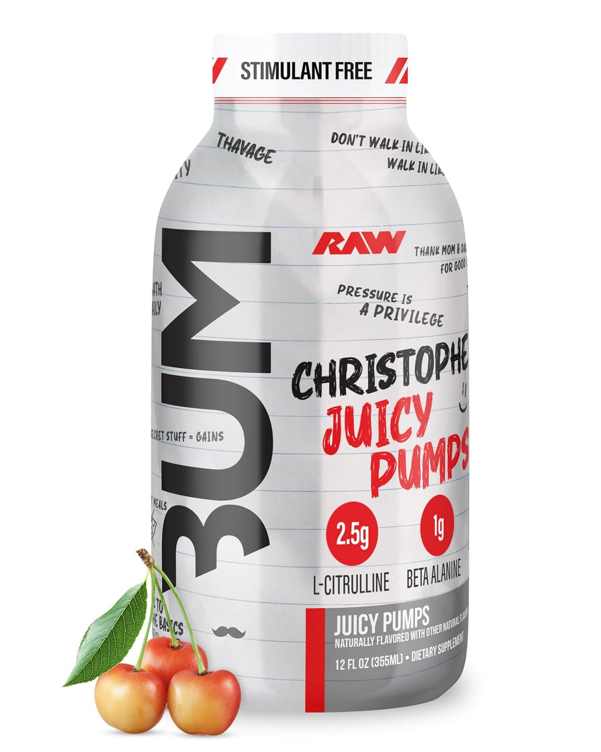 RAW Ready to Drink Pre-Workout energy boost