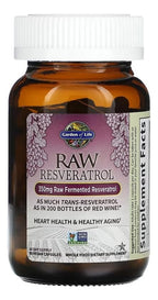 Raw Resveratrol for healthy aging