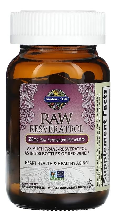 Raw Resveratrol for healthy aging