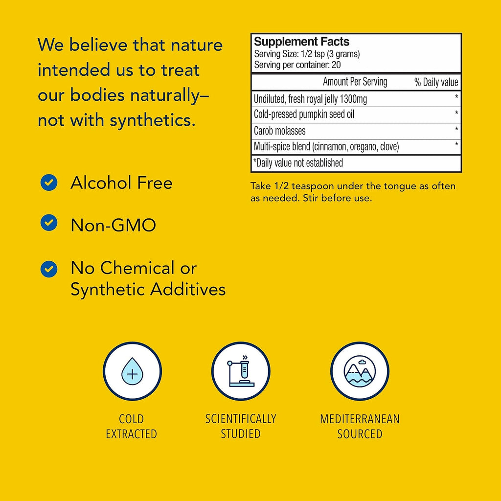 Raw Royal Jelly for vitality