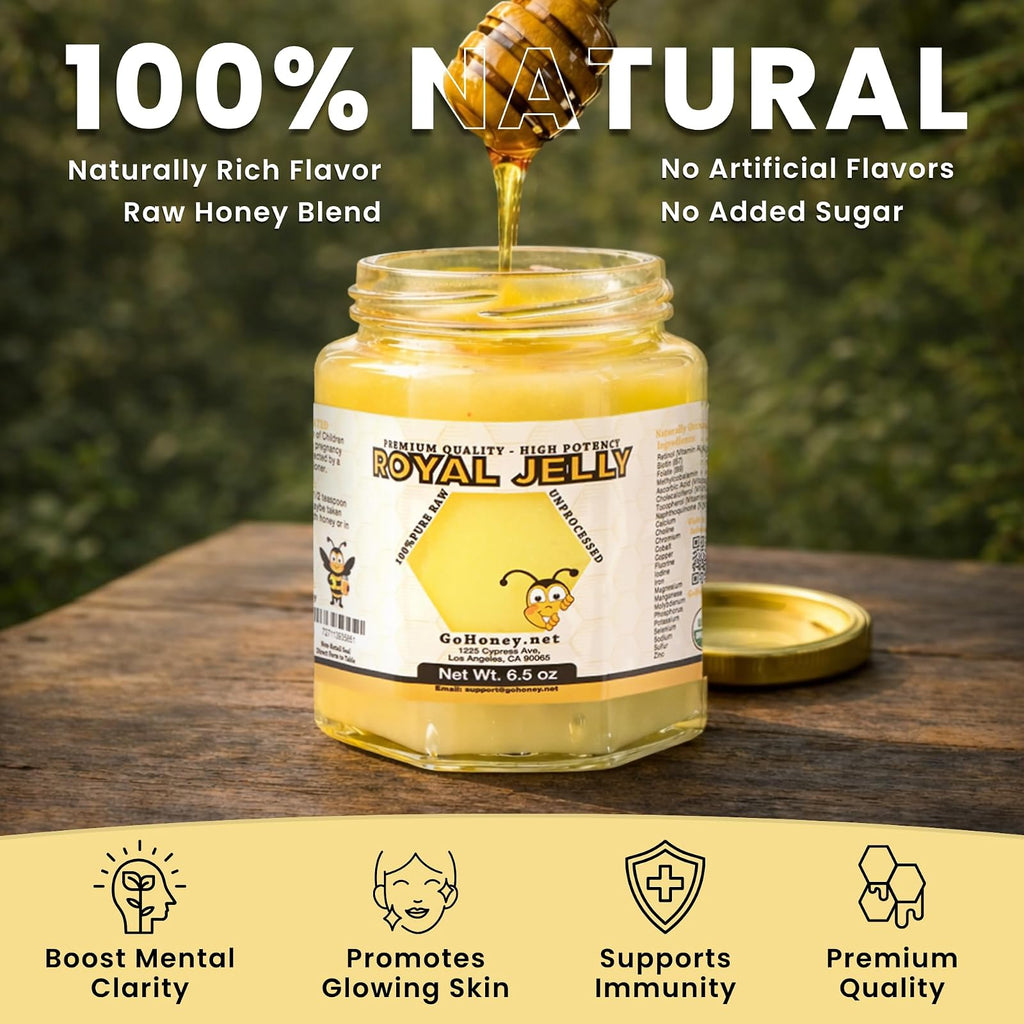 raw royal jelly health benefits