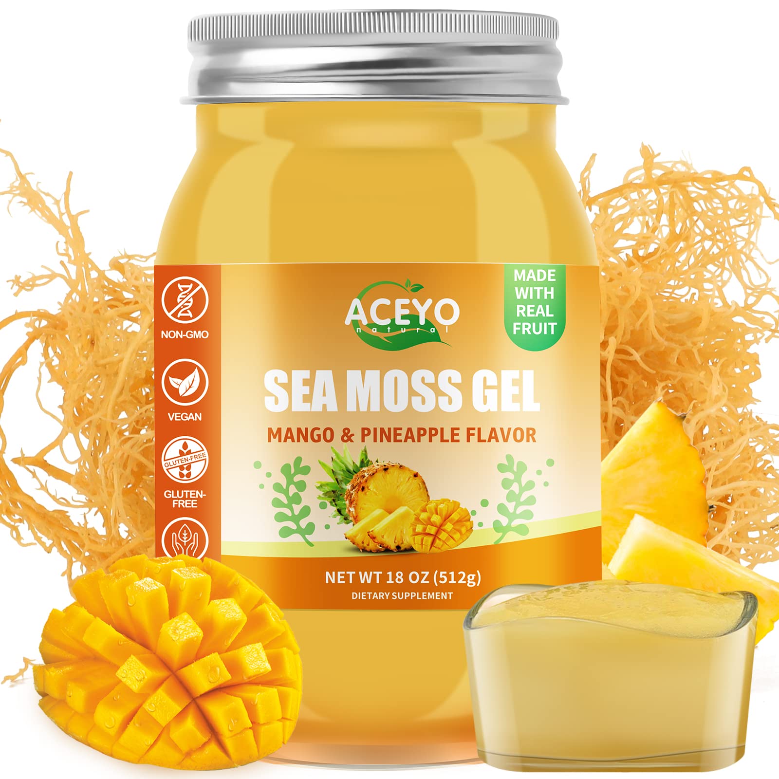 raw sea moss gel for health