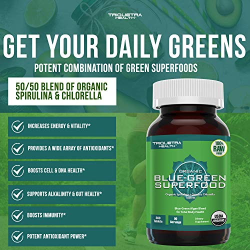 raw spirulina for antioxidant support