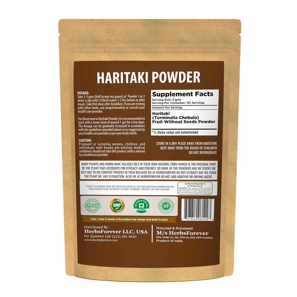 Raw superfood Haritaki health benefits