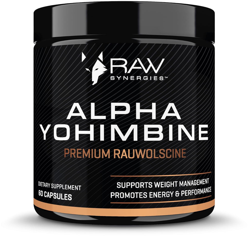 RAW Synergies Alpha Yohimbine fat burners