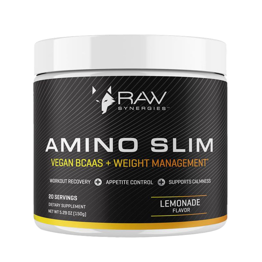 RAW Synergies Amino Slim lemonade drink