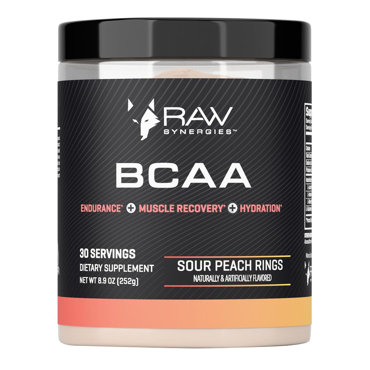 RAW Synergies BCAA powder benefits