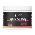 RAW Synergies creatine powder peach flavour