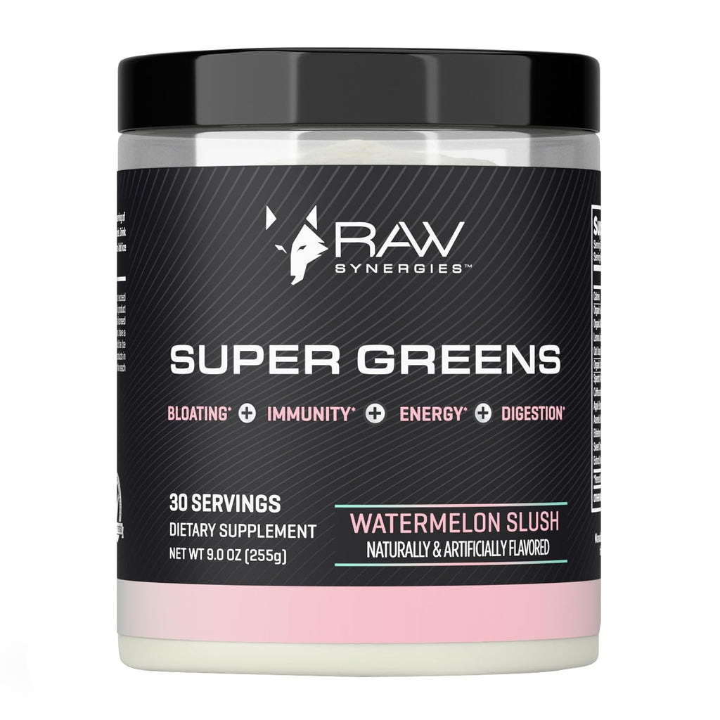RAW Synergies Super Greens powder