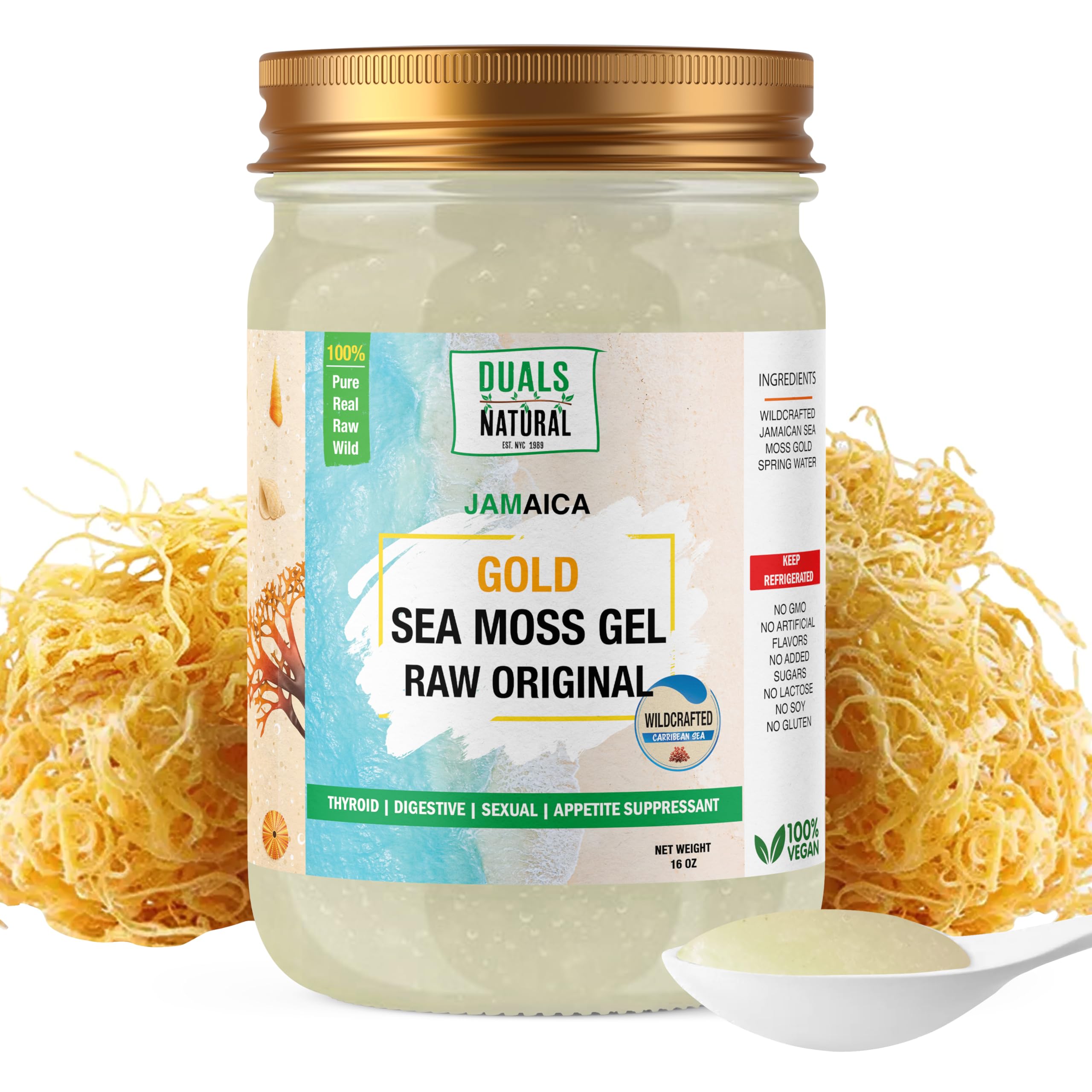 raw unflavored sea moss gel benefits