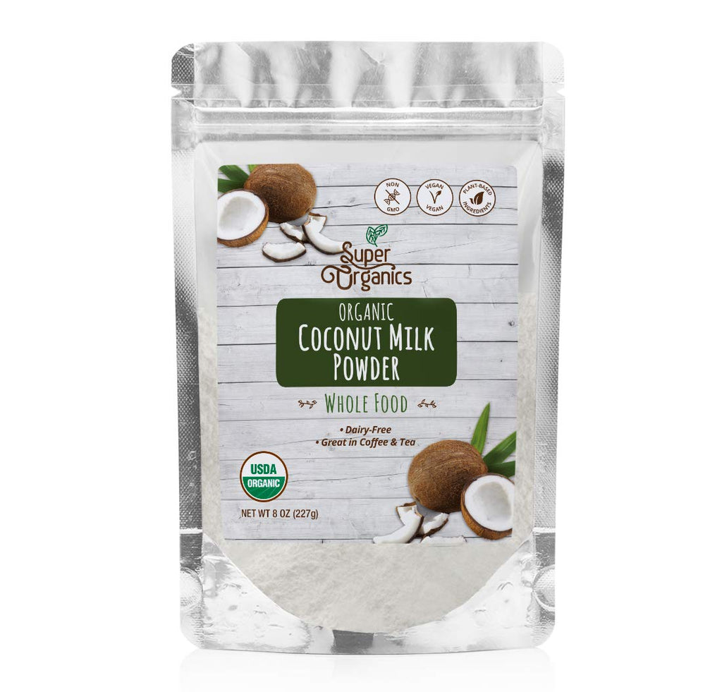 raw vegan moringa coconut milk powder