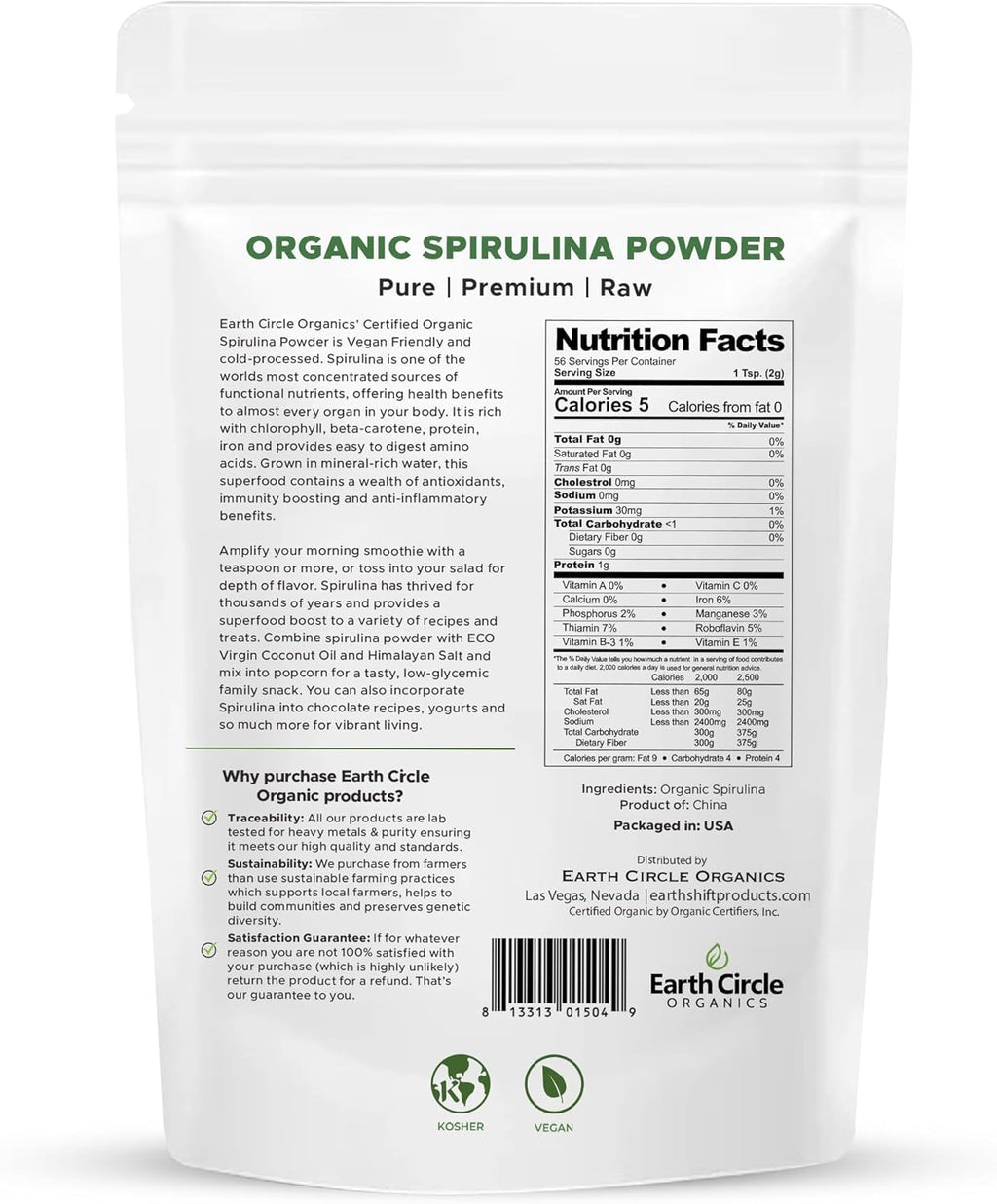 raw vegan spirulina for energy boost