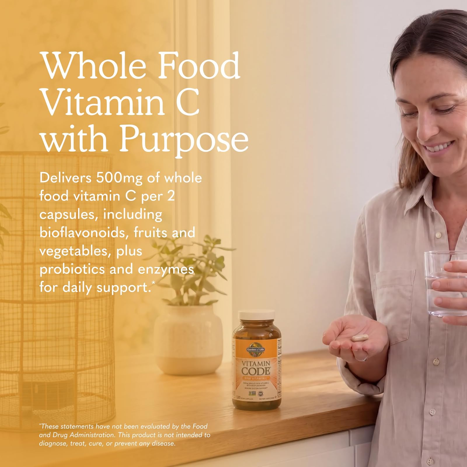 raw vitamin C for immune support
