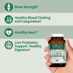 raw vitamin K1 and K2 benefits