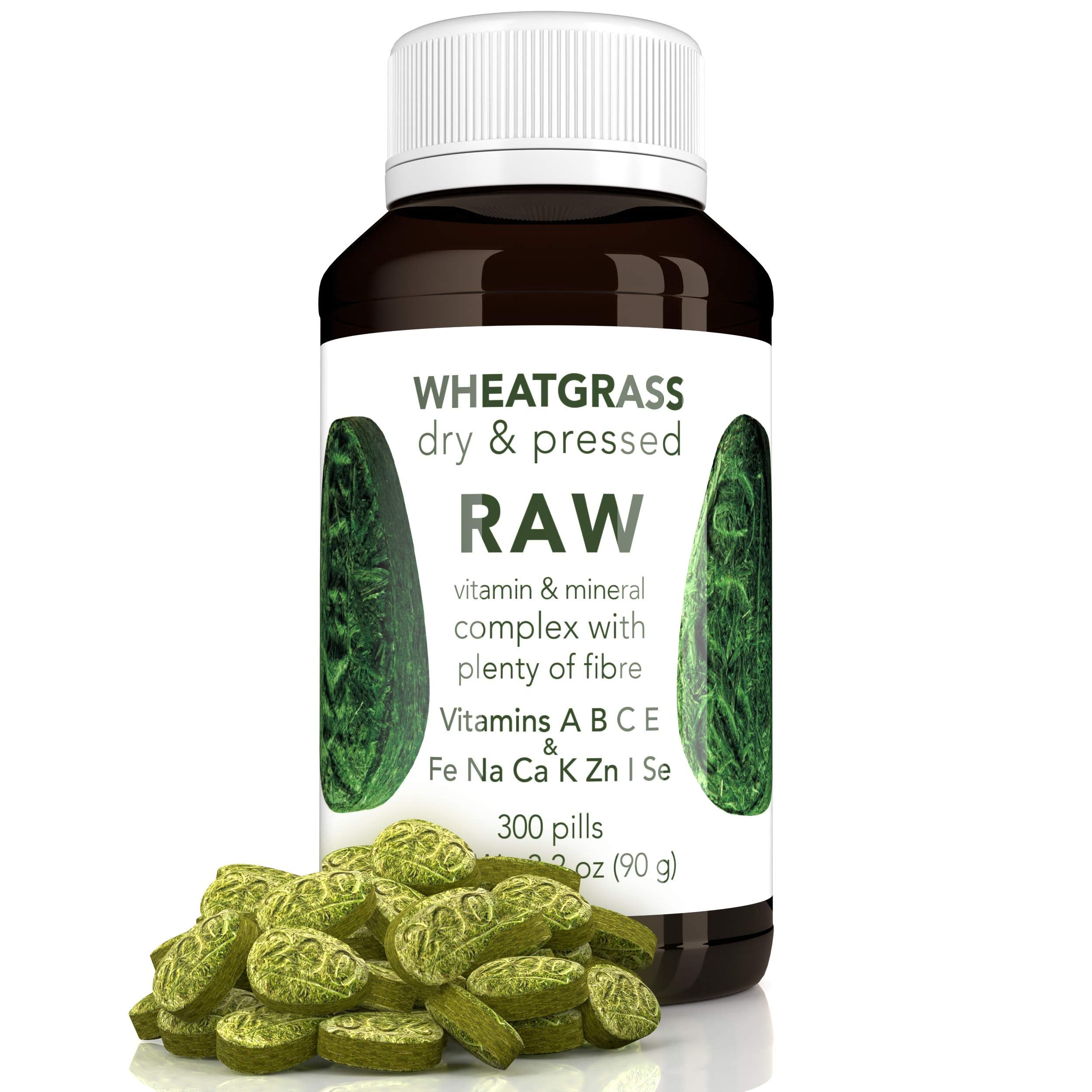 RAW Wheat Grass vegan capsules
