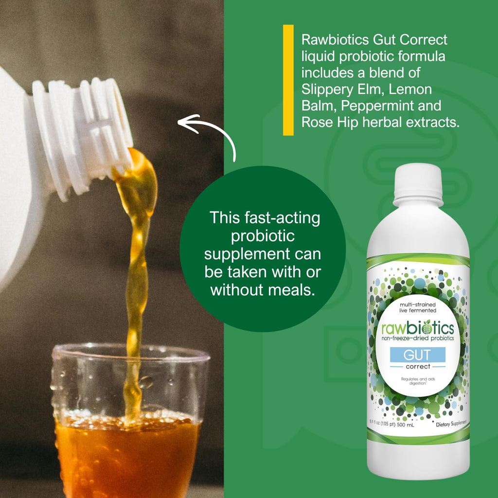 Rawbiotics liquid formula for wellness