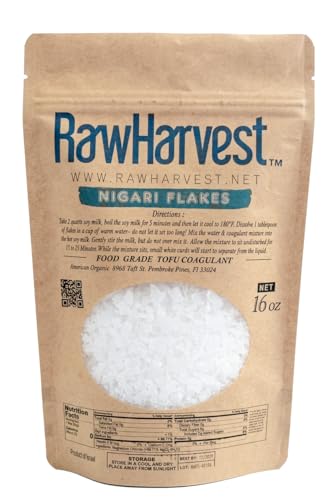 RawHarvest nigari flakes for tofu