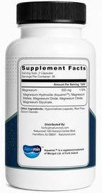 Reacted magnesium for stress relief