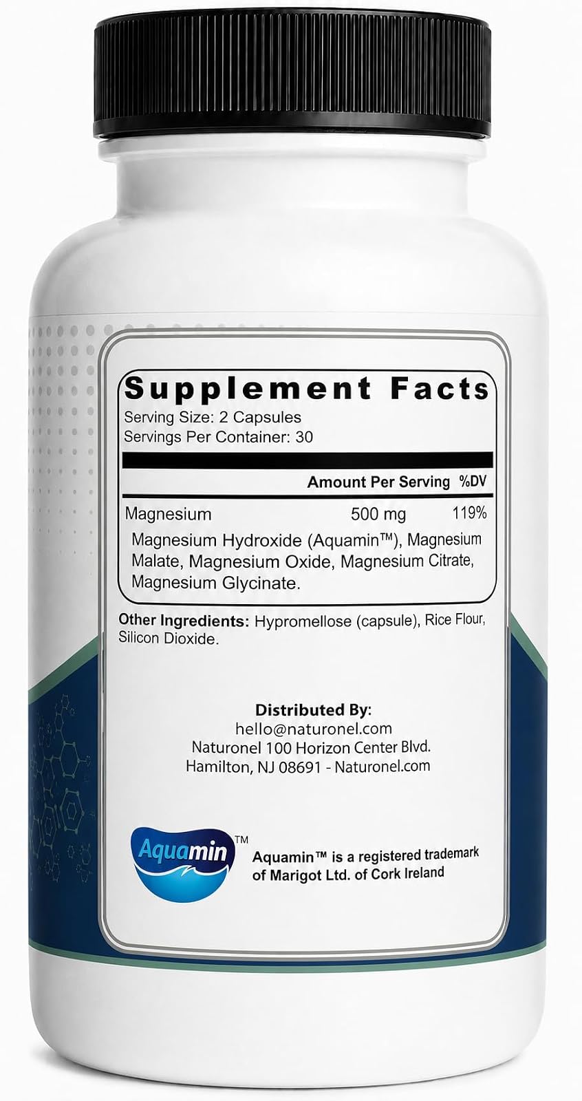 Reacted magnesium for stress relief