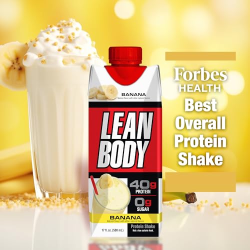 ready-to-drink banana protein shake