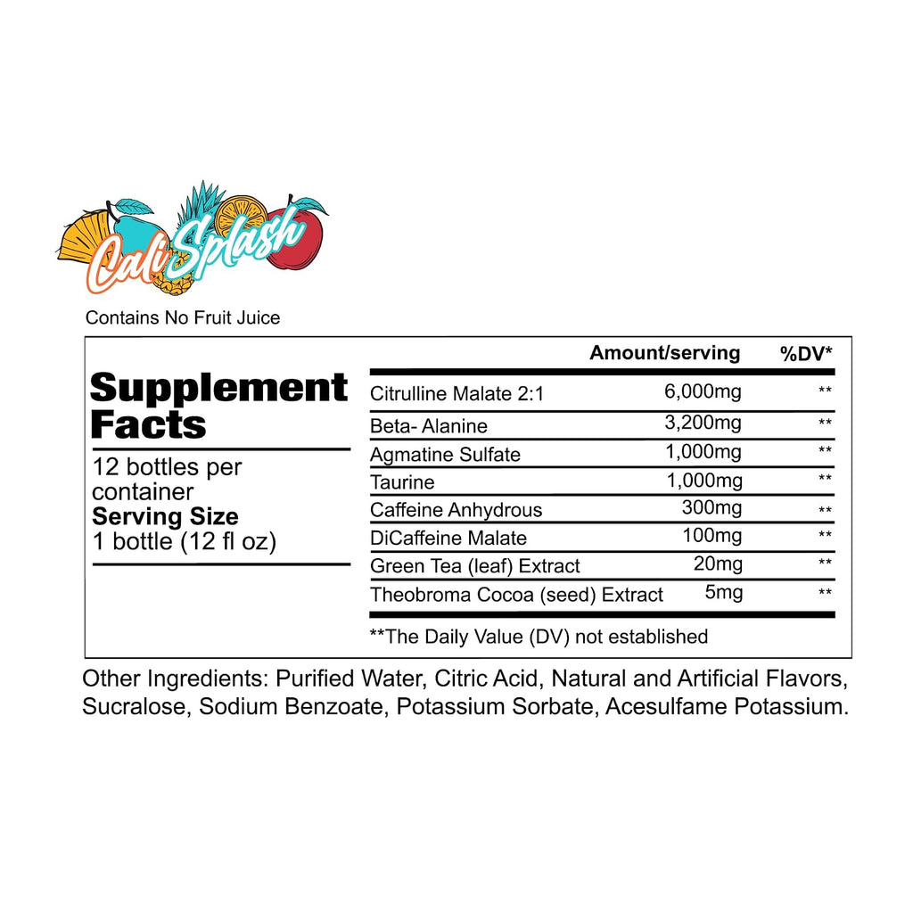 ready to drink pre-workout formula