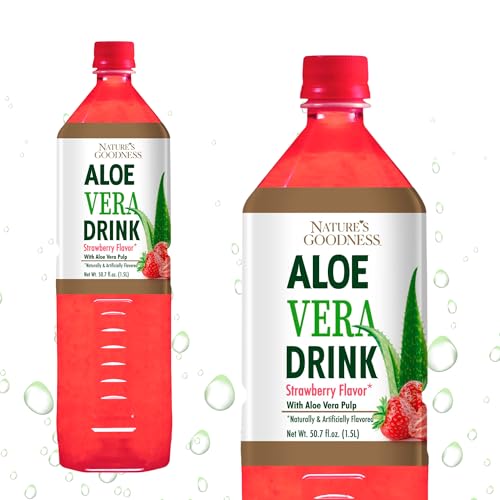 real aloe vera juice beverage