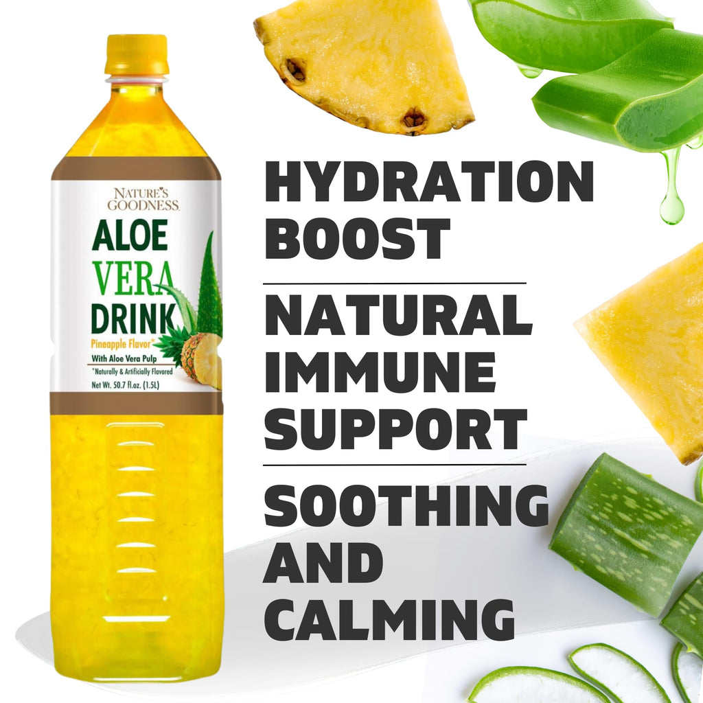 real aloe vera juice drink