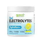 Real Food electrolytes powder lemon lime