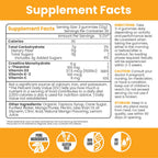 Real Fruit gummies for enhanced strength