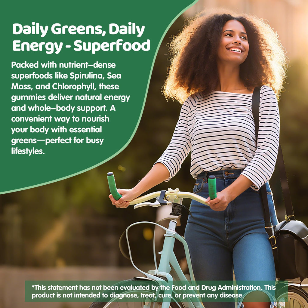 Real green ingredients for better health