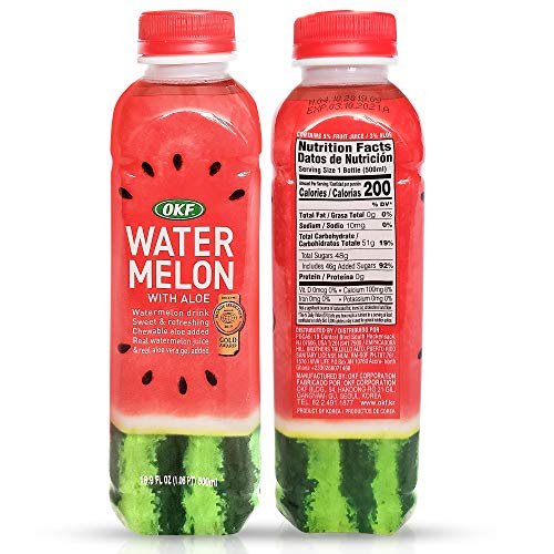 real juice and gel aloe vera