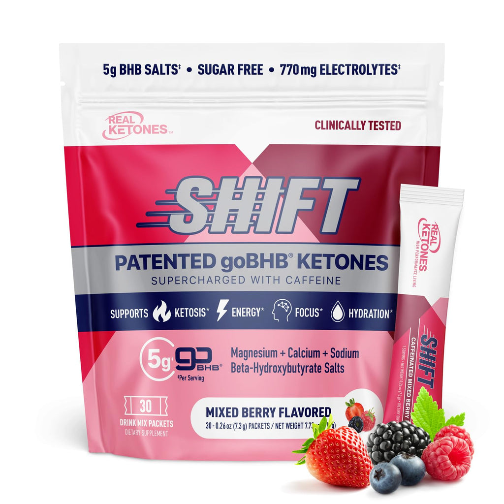 Real Ketones electrolyte powder for hydration
