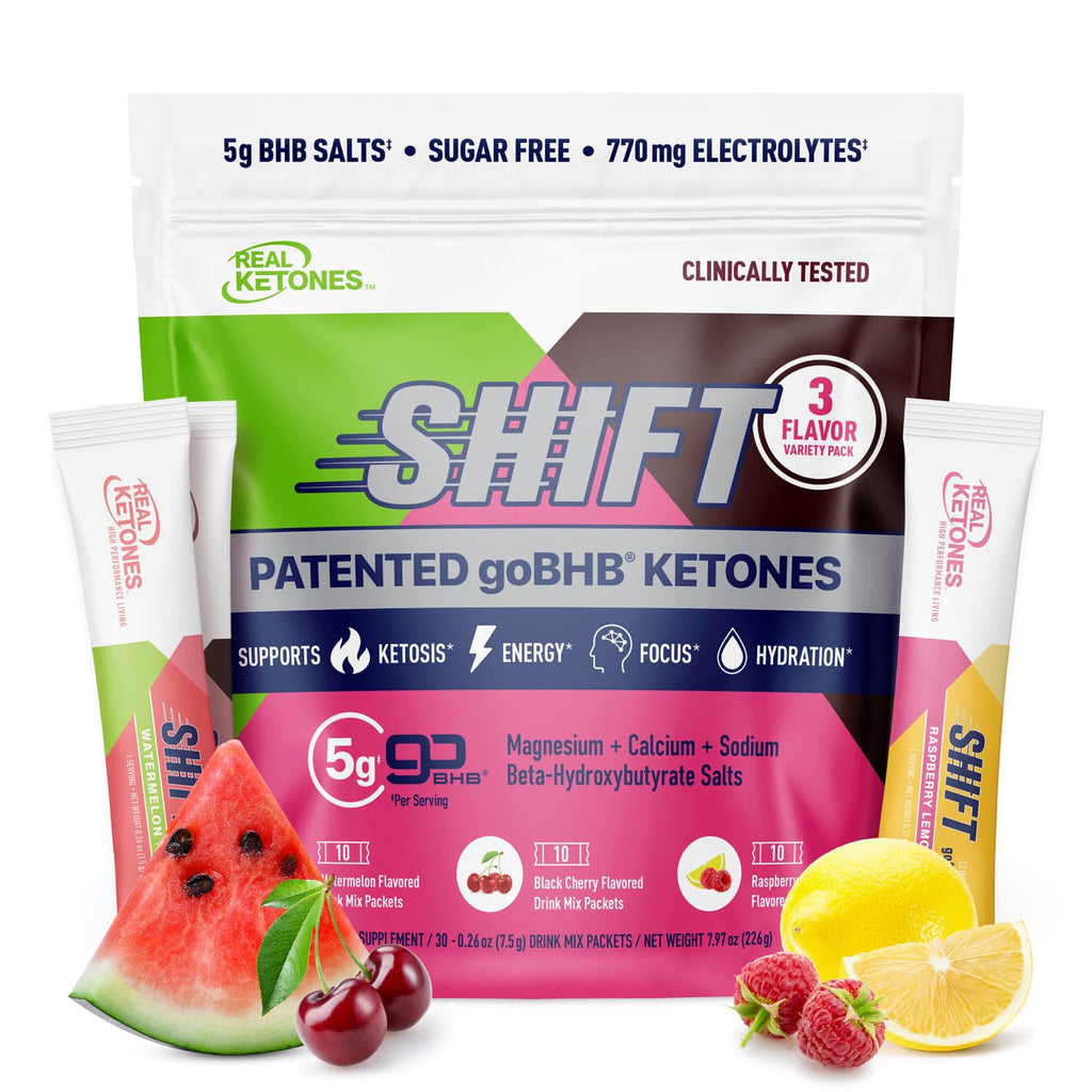 Real Ketones electrolyte powder for hydration