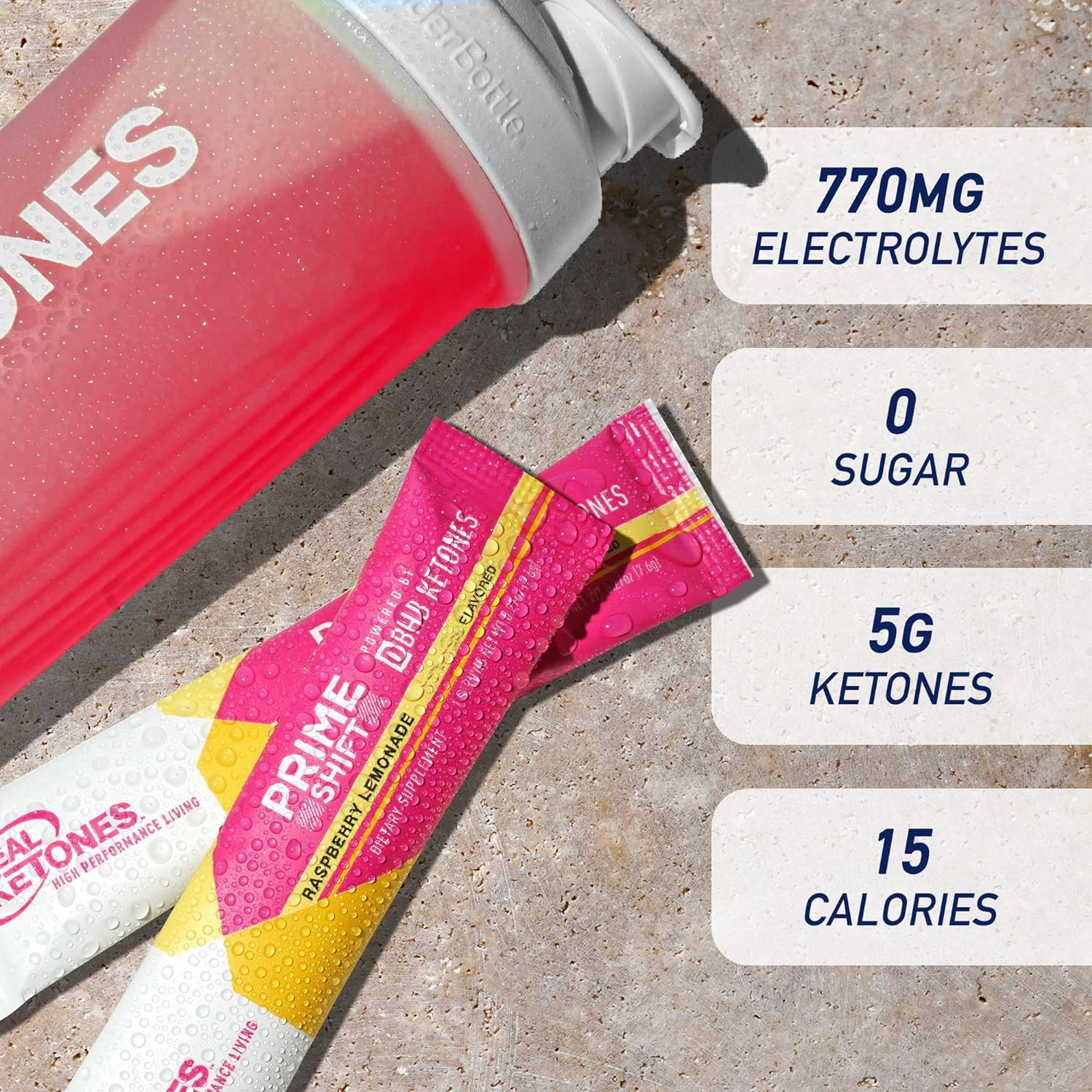 Real Ketones electrolyte tablets for energy