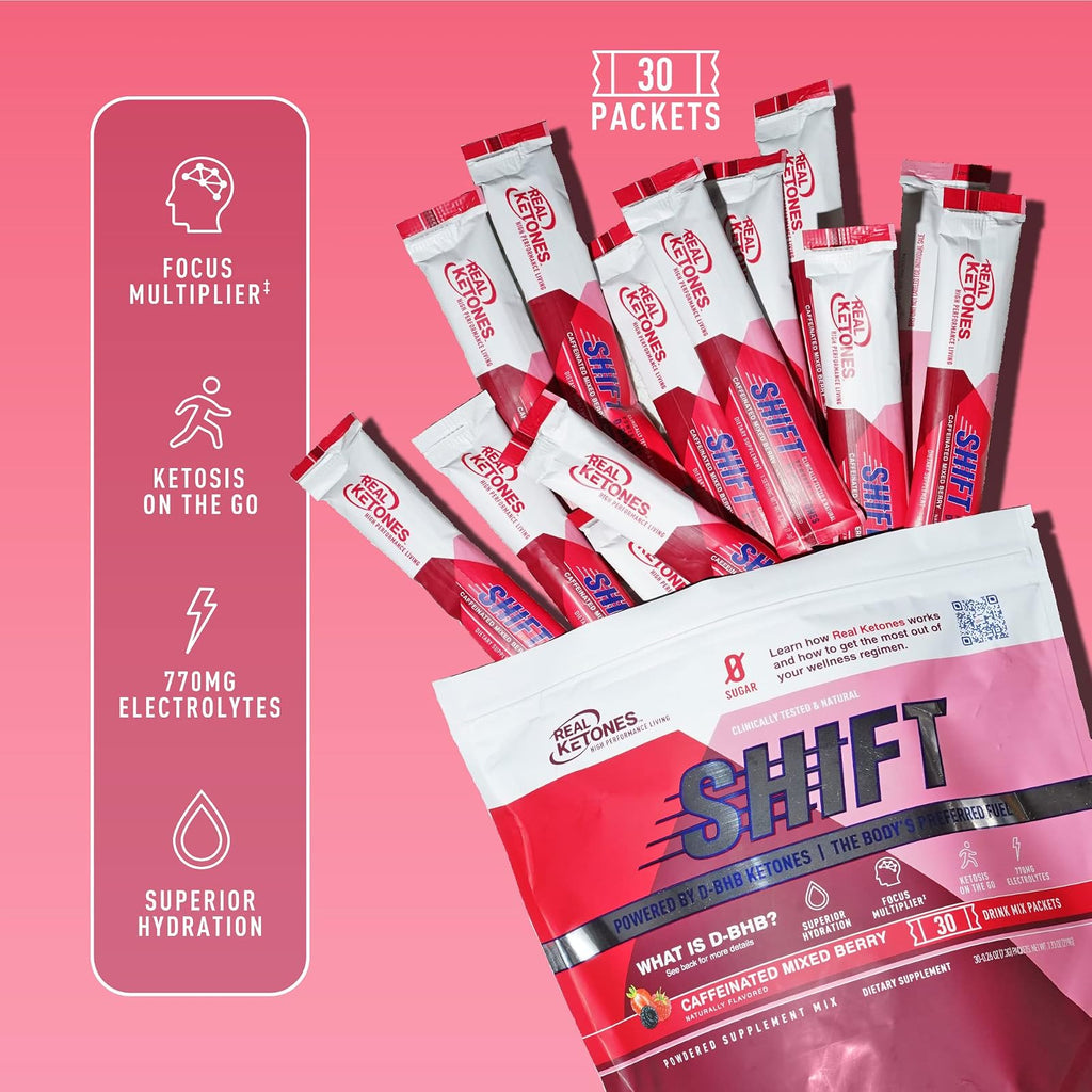 Real Ketones electrolyte tablets for energy