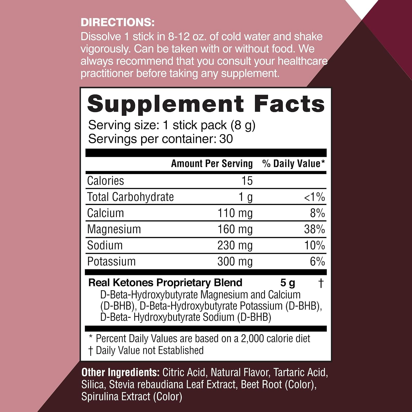 Real Ketones electrolyte tablets for workouts