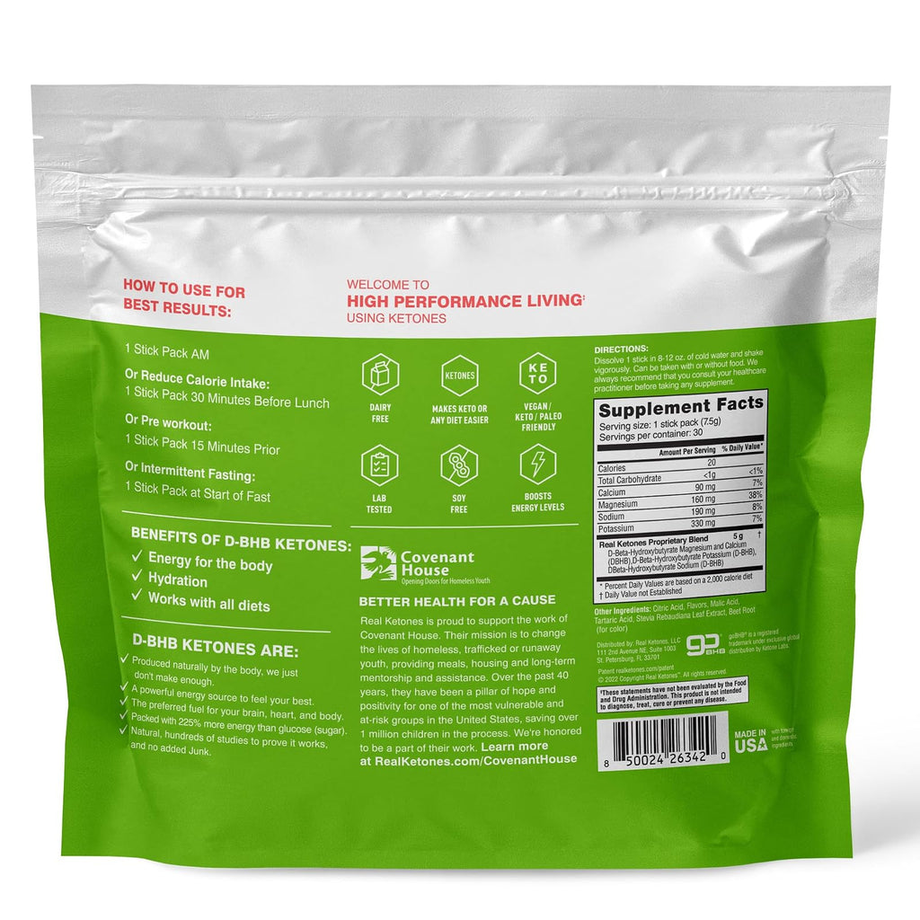 Real Ketones energy boost drink