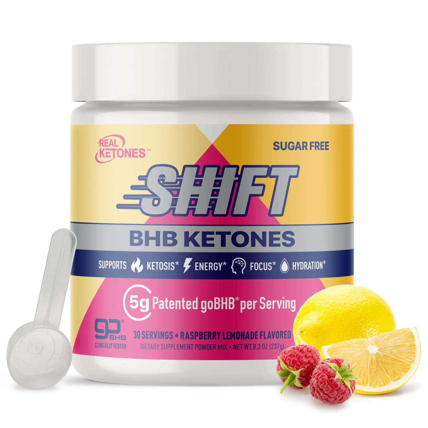 Real Ketones energy powder for workouts
