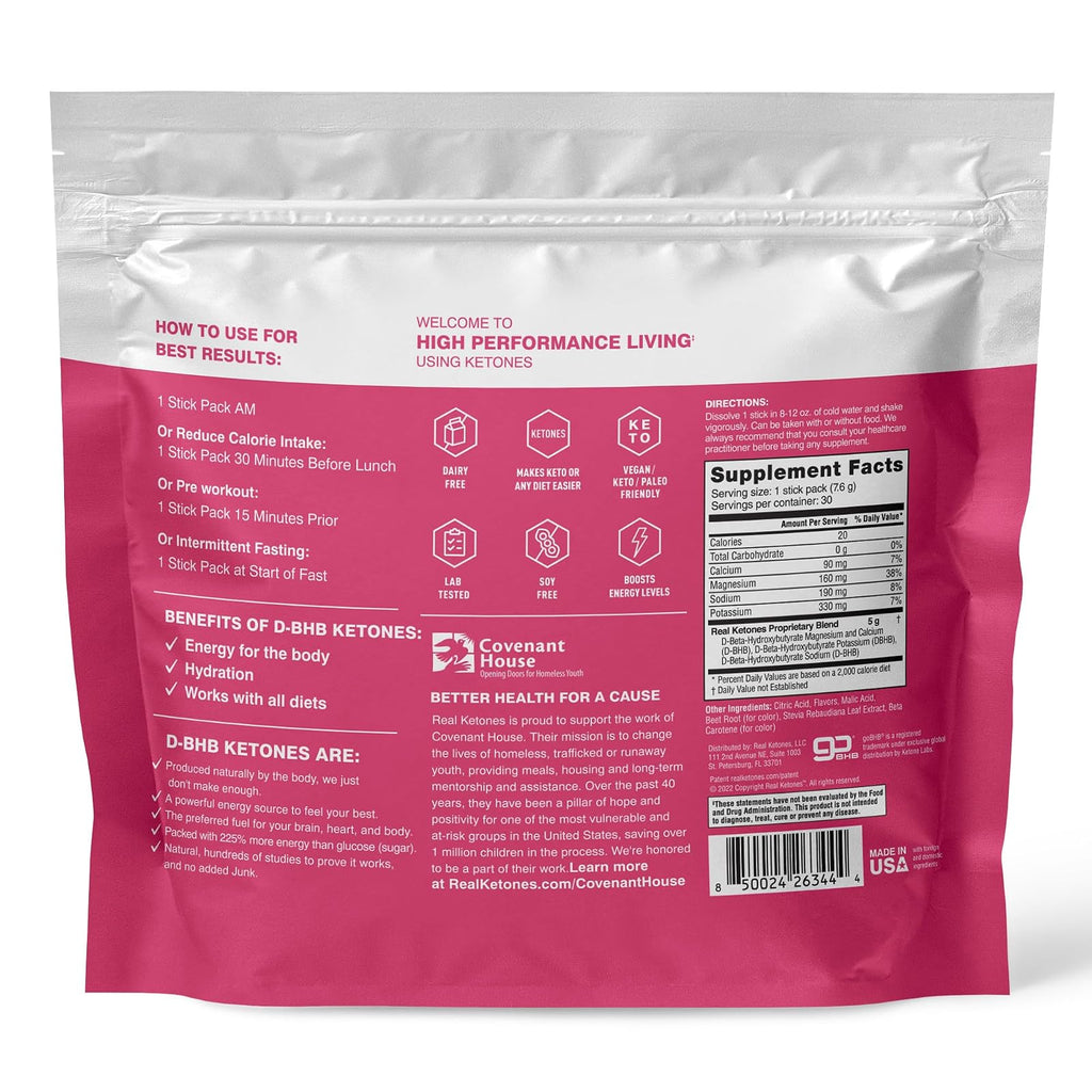Real Ketones hydration solution for athletes