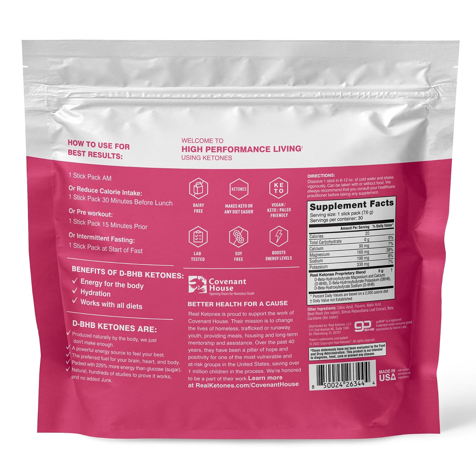 Real Ketones hydration solution for athletes