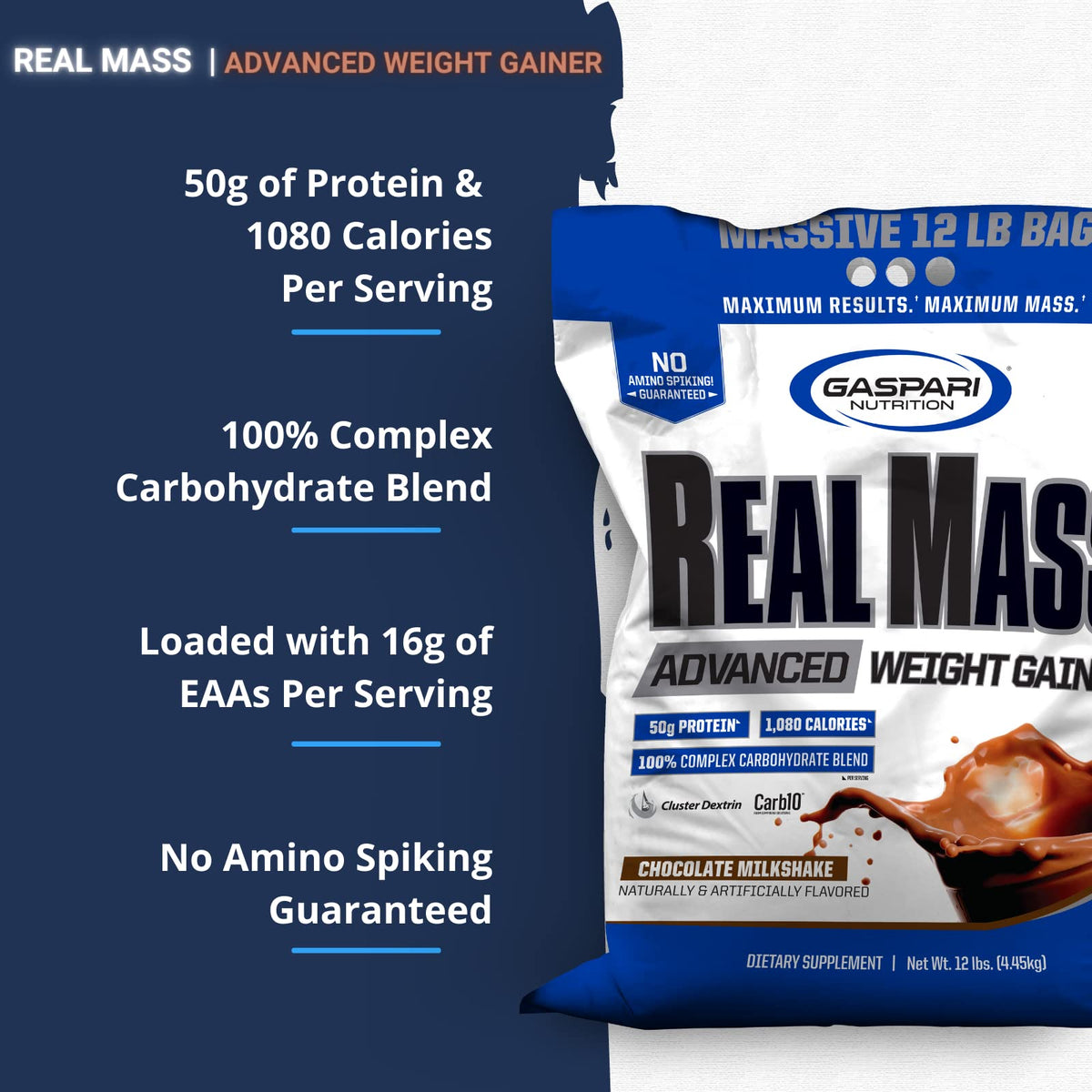 Real Mass protein for effective weight gain