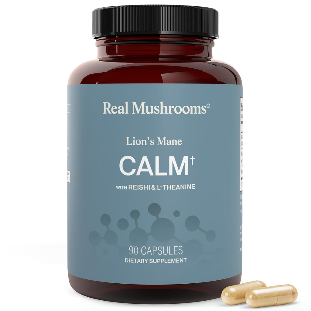 Real Mushrooms Calm Formula capsules