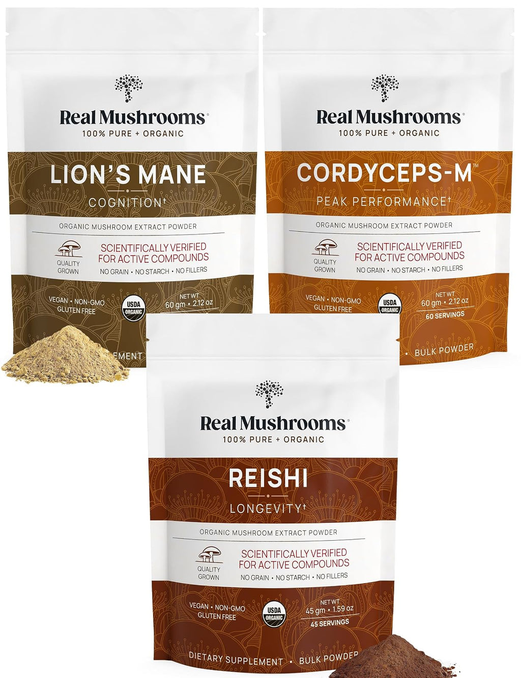 Real Mushrooms Peak Performance Bundle